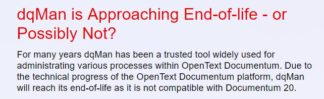 dqMan configuration with Documentum 21.2 and OpenJDK 11 or newer ...